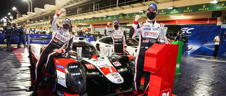 Mike Conway, Kamui Kobayashi and Jose Maria Lopez win the 2019-2020 FIA ...