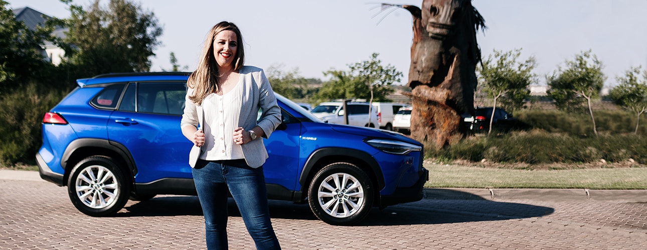 Cindy Poluta on the all-new Corolla Cross Hybrid