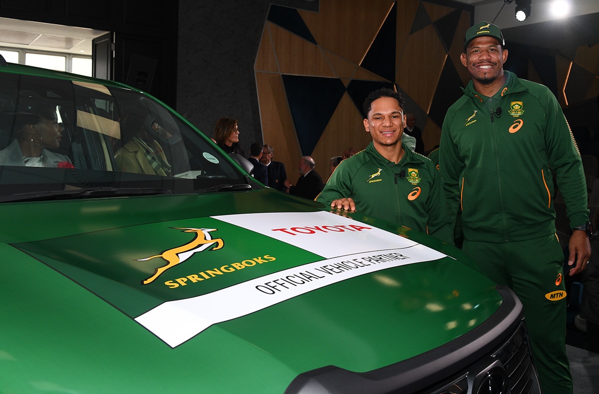 TOYOTA WELCOMES THE SPRINGBOKS TO THE FAMILY