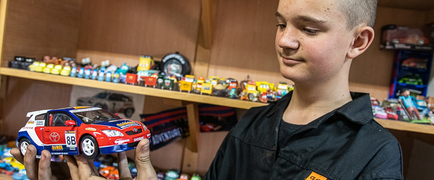 Dirco Fourie takes pride in keeping his personal collection of Toyota ...