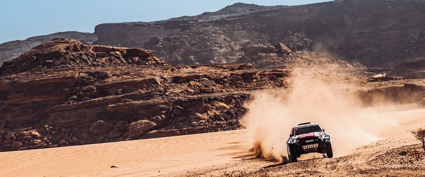 The Dakar-winning GR DKR Hilux T1+