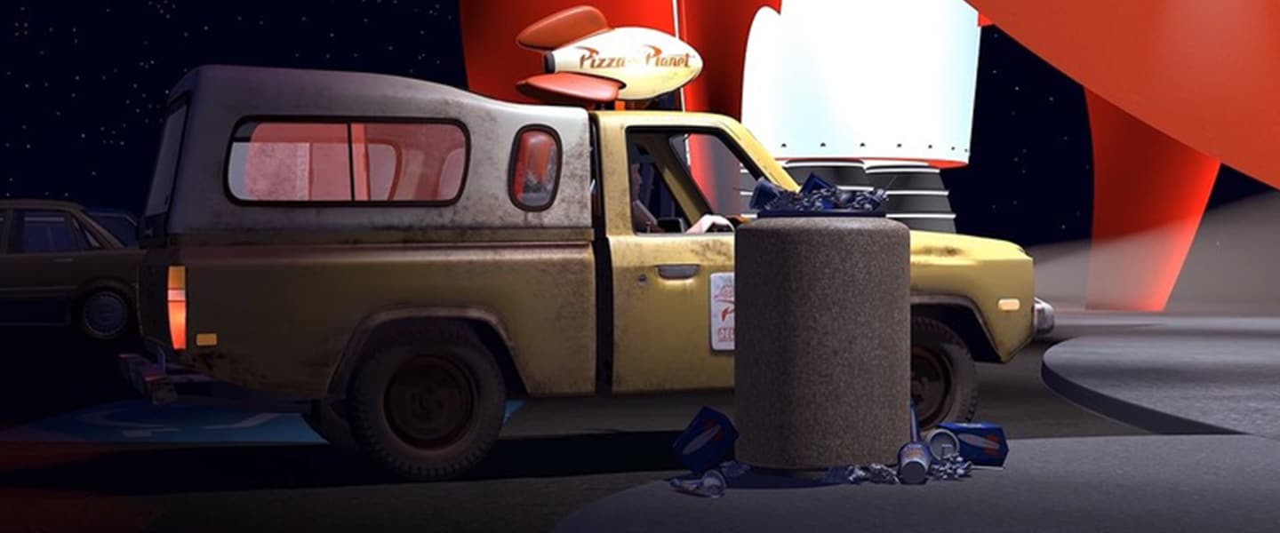 The Toyota Pickup Truck in Toy Story