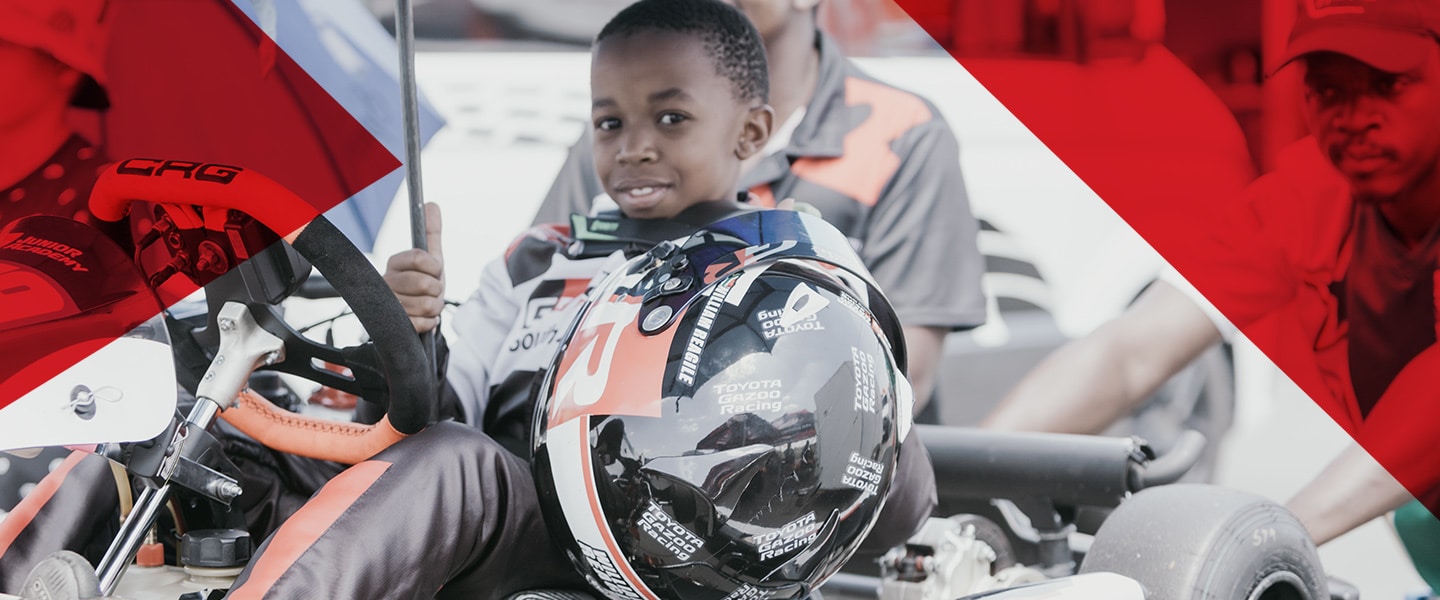 Reagile ‘Spice’ Mailula is a member of the Toyotaa GR Junior Academy.