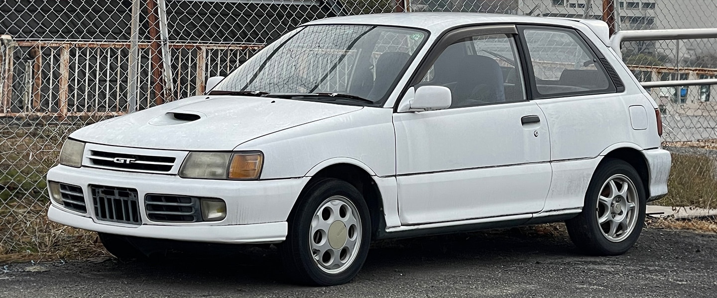 The Sprint derivative (KP61) of the Toyota Starlet generation