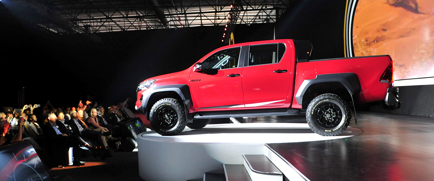 The Toyota Hilux GR S III revealed at SOMI 2024