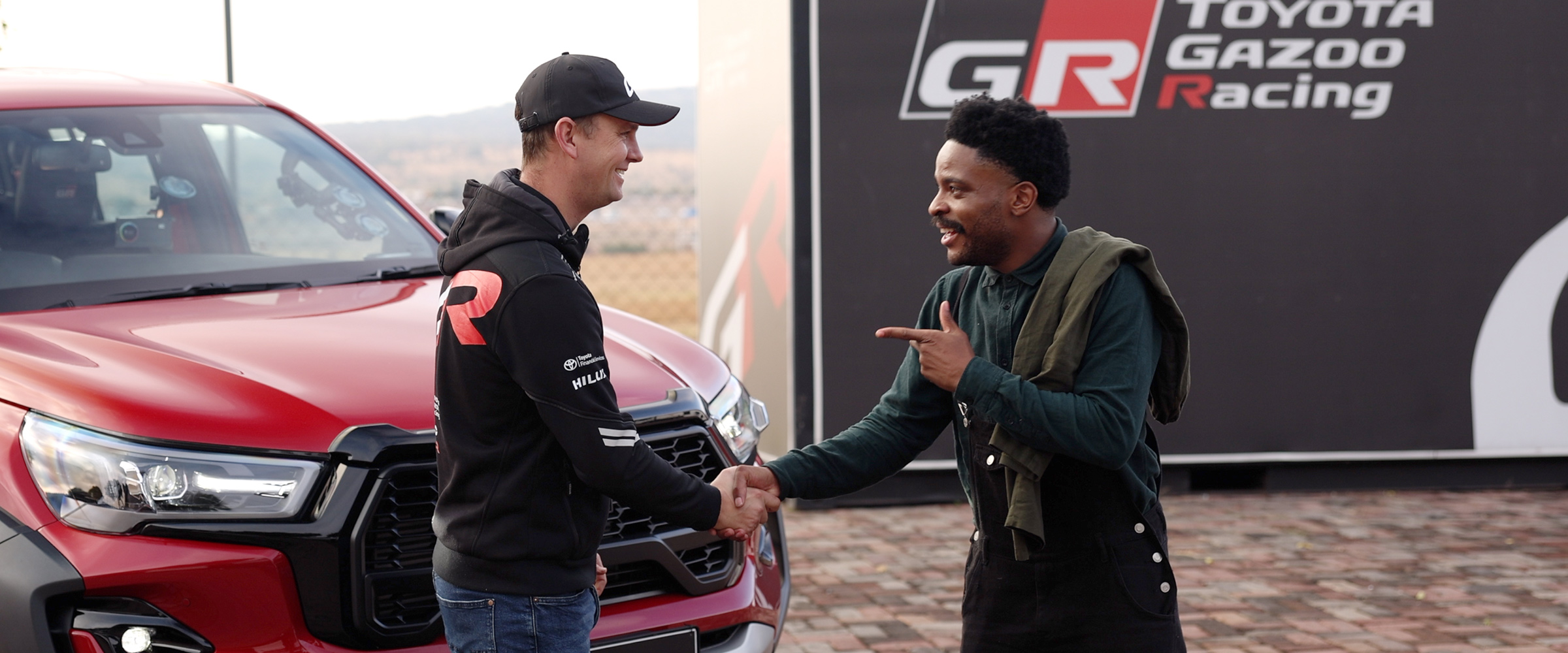 Watch what happens when a famous rally driver takes a novice for an off ...