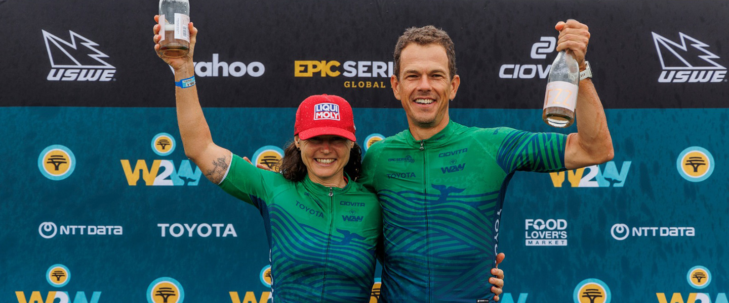 Riaan Weideman and Samantha Sanders