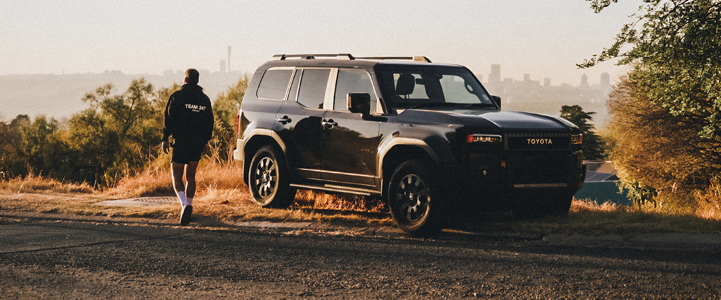 J'Something with the Toyota Prado