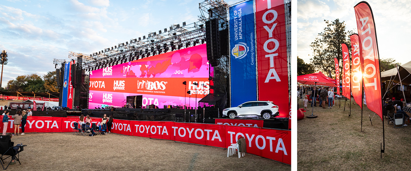 Toyota - a proud supporter of Innibos 2025