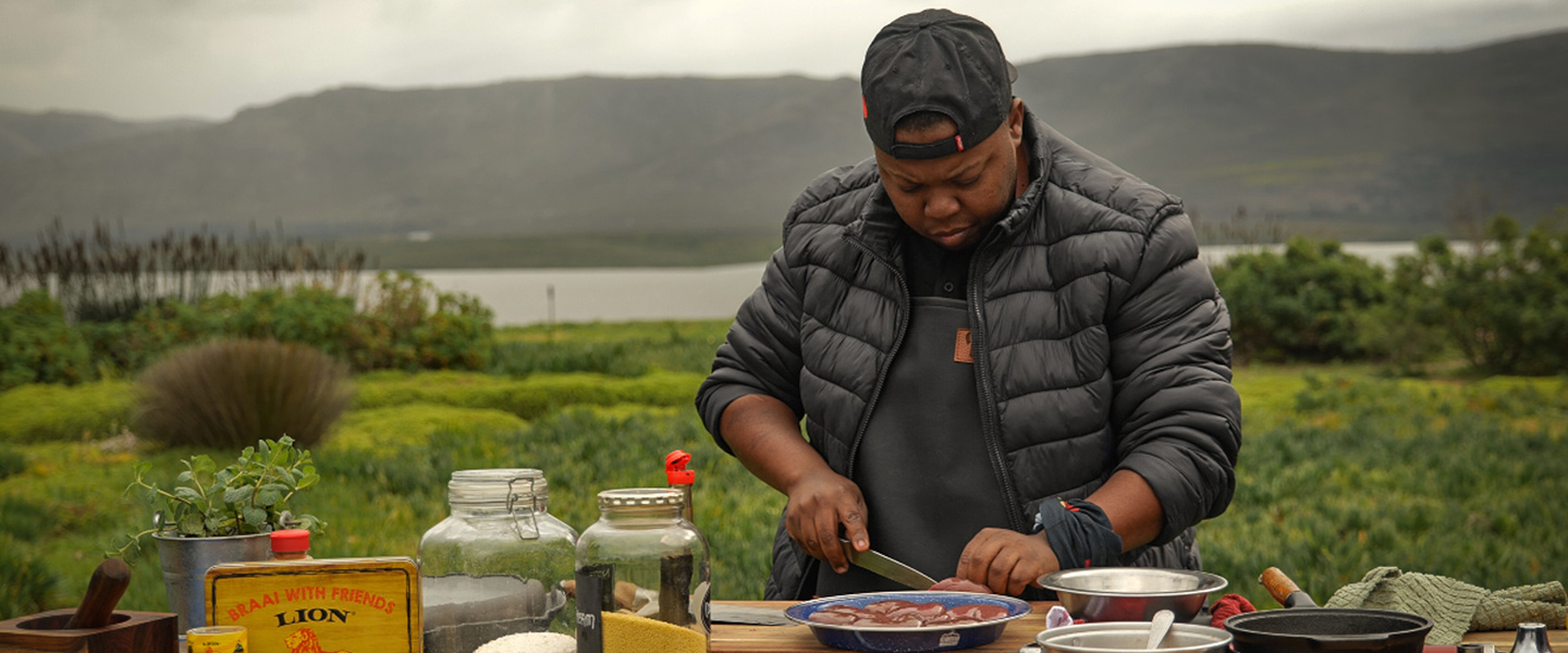 Scenes from the Ultimate Braai Master TV show, driven by the Toyota ...